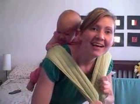 Mei tai back carry 3: The hardest part broken down - YouTube