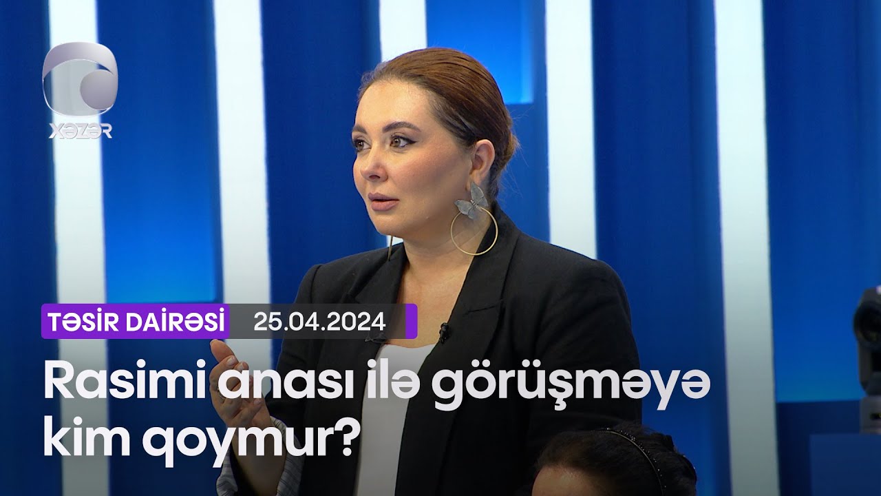 Rasimi anası ilə görüşməyə kim qoymur? - YouTube