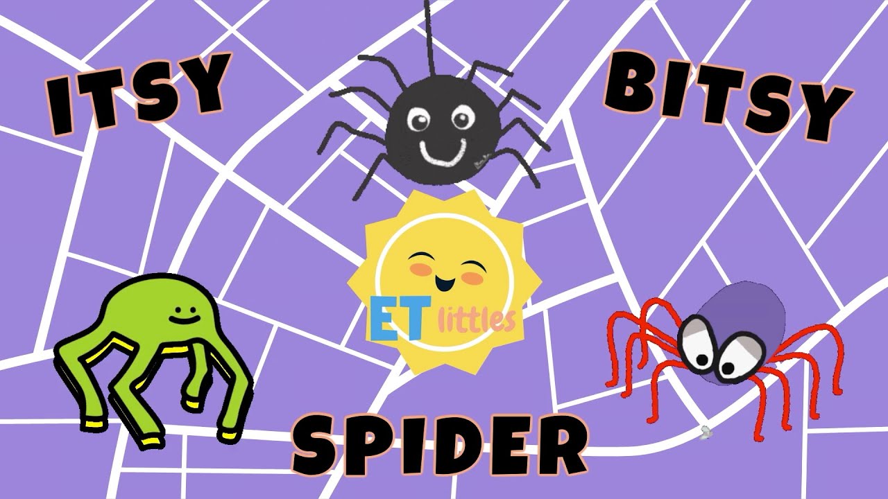 Itsy Bitsy Spider | Kids Songs | Toddler Learning and Language | ET ...