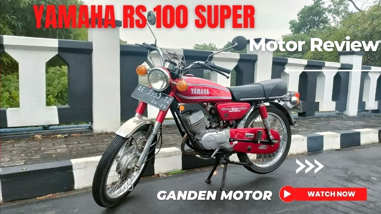 Motor Yamaha Rs100 Super 1976 | Leluhurnya Motor RX King #motorklasik # ...