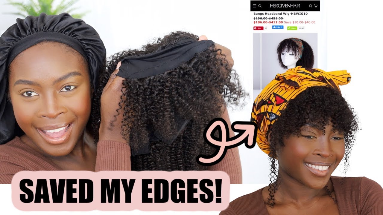 BEST PROTECTIVE STYLING FOR EDGES || FT. HERGIVENHAIR - YouTube