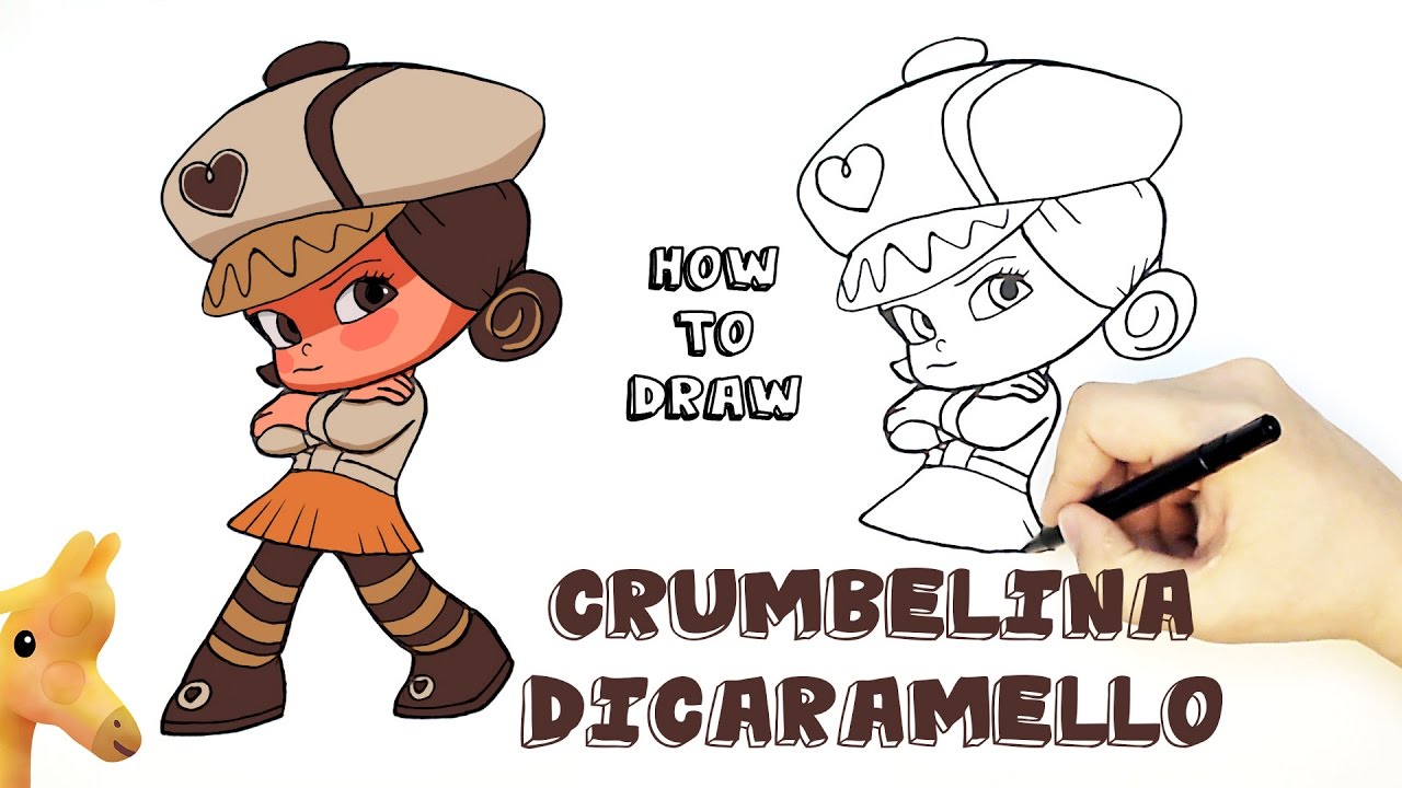 How to draw Crumbelina DiCaramello - YouTube