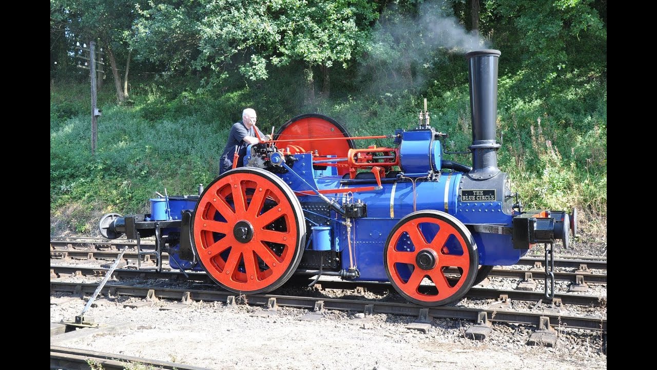 Aveling & Porter 'The Blue Circle' No.9449 (2-2-0) at The Battlefield ...