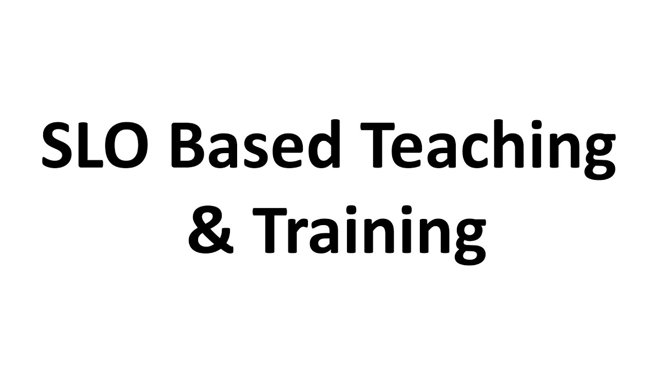 SLO base hybrid training session by Prof Dr. Naeem Khalid - YouTube
