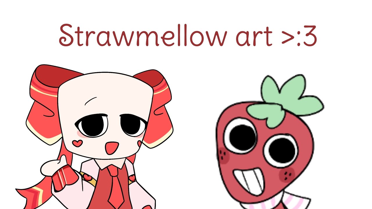 Marsh x Sprout ship art speedpaint! 《 oc x canon 》 - YouTube