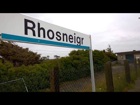 Rhosneigr Train Station - YouTube