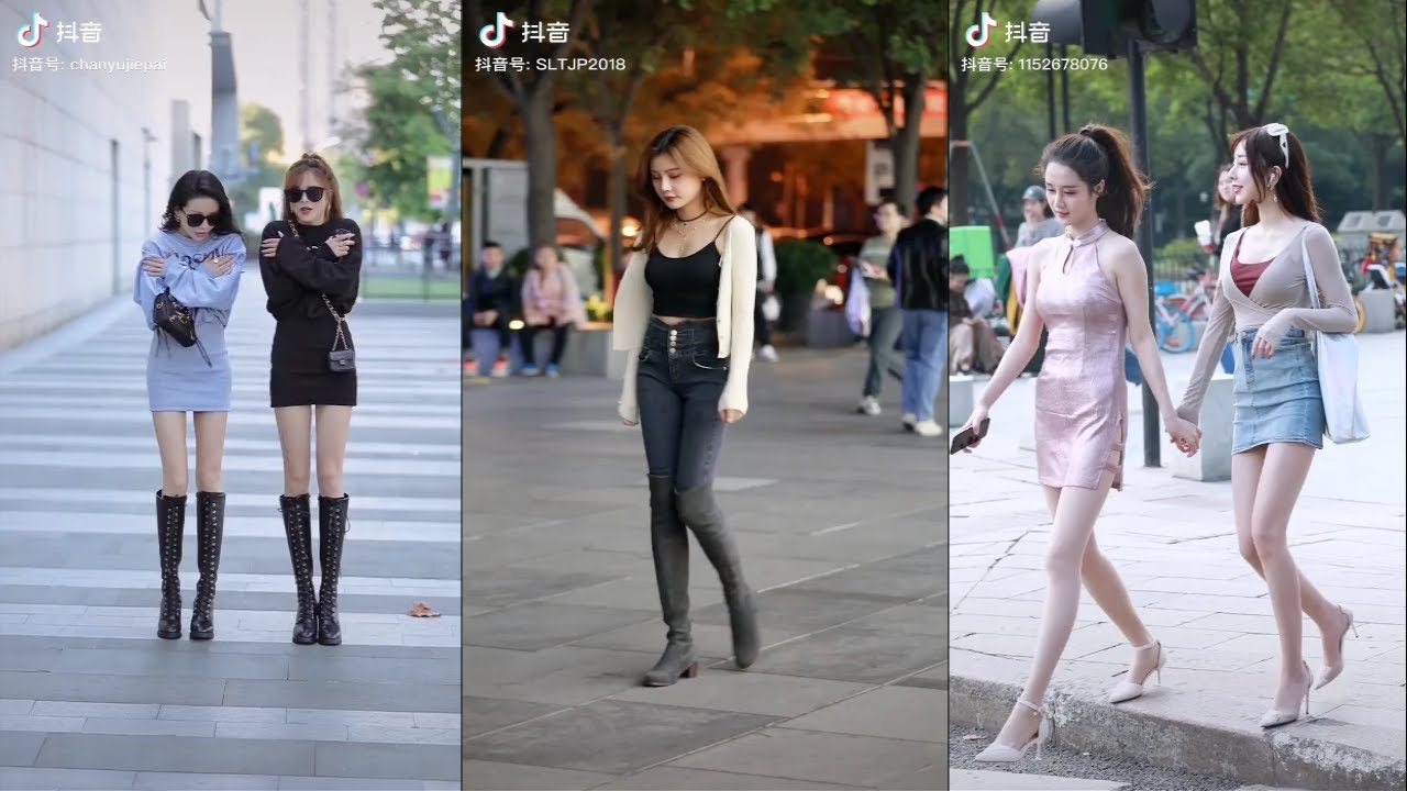 Mejores Street Fashion Tik Tok Douyin China Youtube