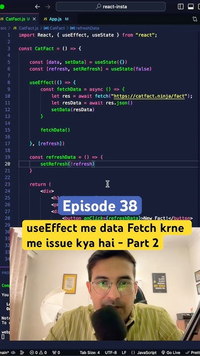 Data Fetch karne me ye issue aa jata hai 🥵 #reactjstutorial - YouTube