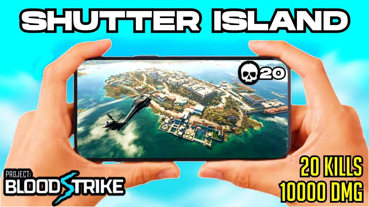 BLOOD STRIKE NEW MAP SHUTTER ISLAND ULTRA REALISTIC GRAPHICS Insane Pro ...
