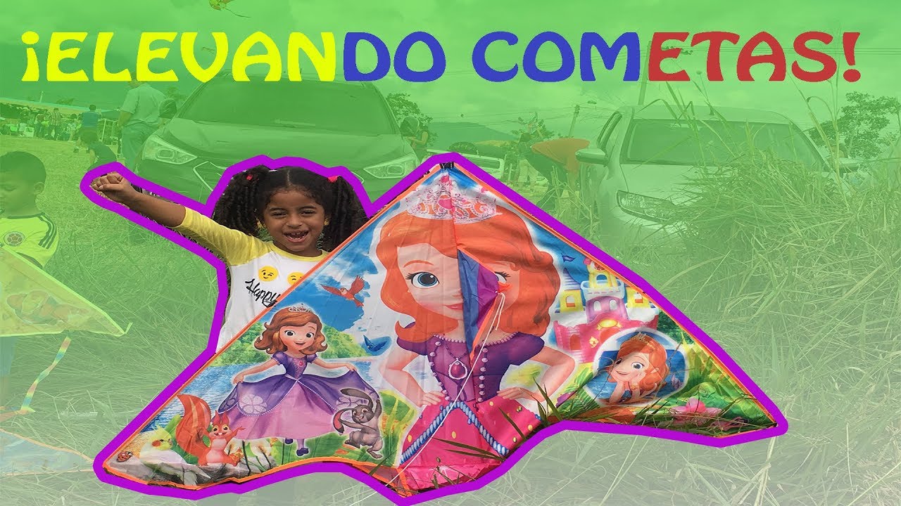ELEVANDO COMETAS - COMO HACER UNA COMETA - Anaval - YouTube