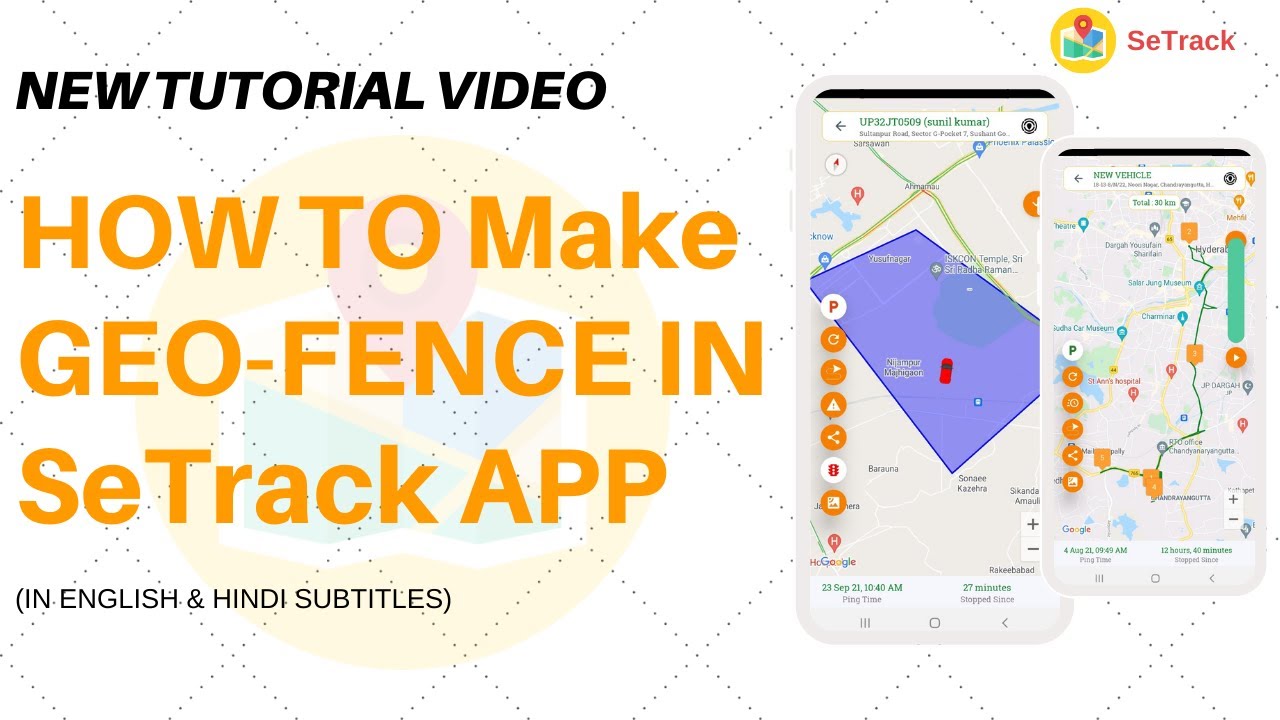 How to make GEO-FENCE in SeTrack App | Easy Tutorial | Tracking Software for Vehicle | SeTrack ...