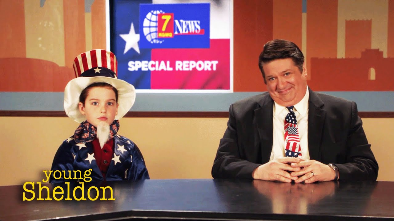 Sheldon Promotes Communism | Young Sheldon - YouTube