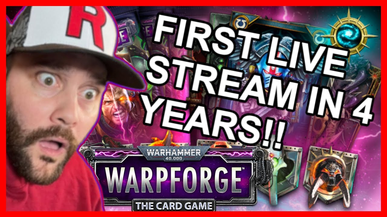 ALL STARTER DECKS UNLOCKED!! - LIVE STREAM Warhammer 40,000: Warpforge ...