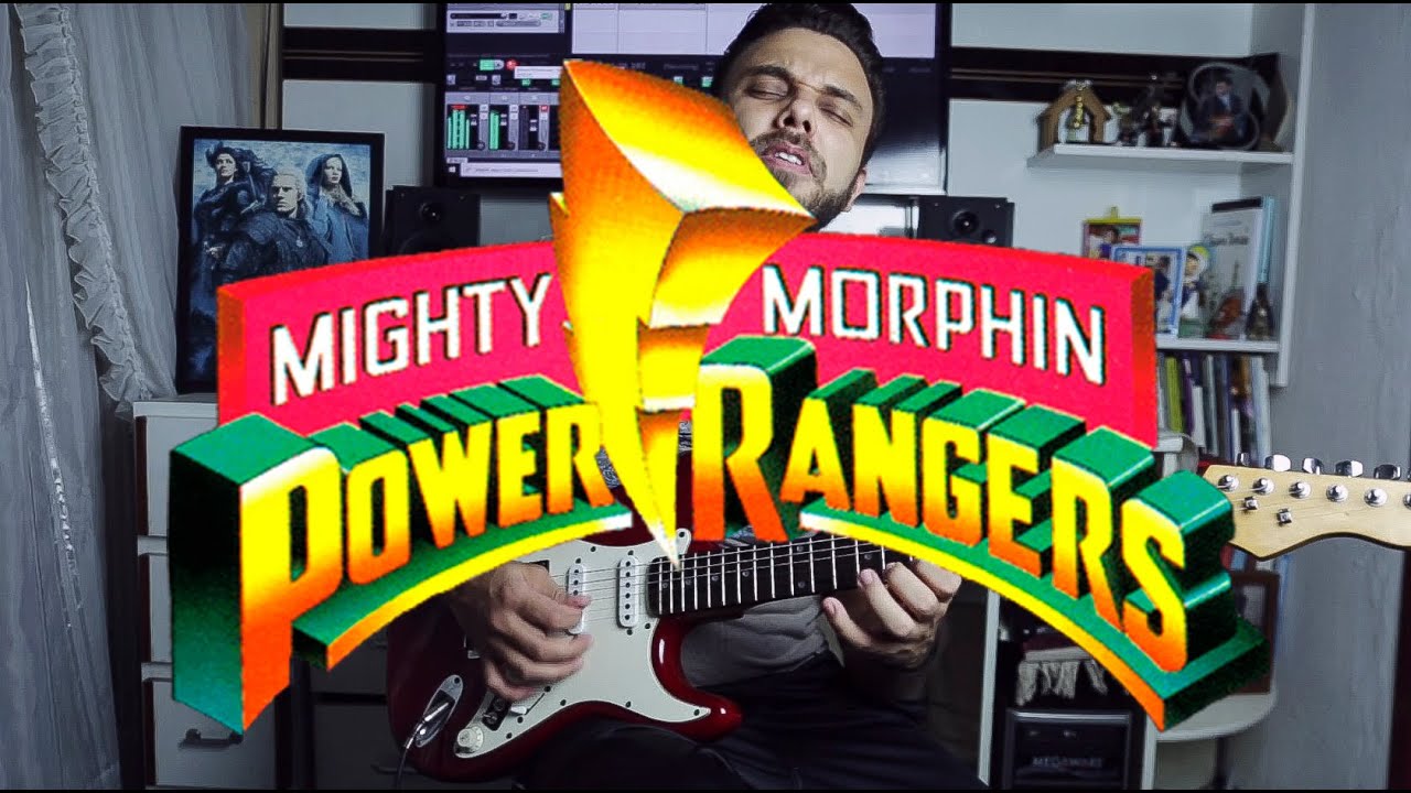 Mighty Morphin Power Rangers - Electric Guitar Cover | Solo ...