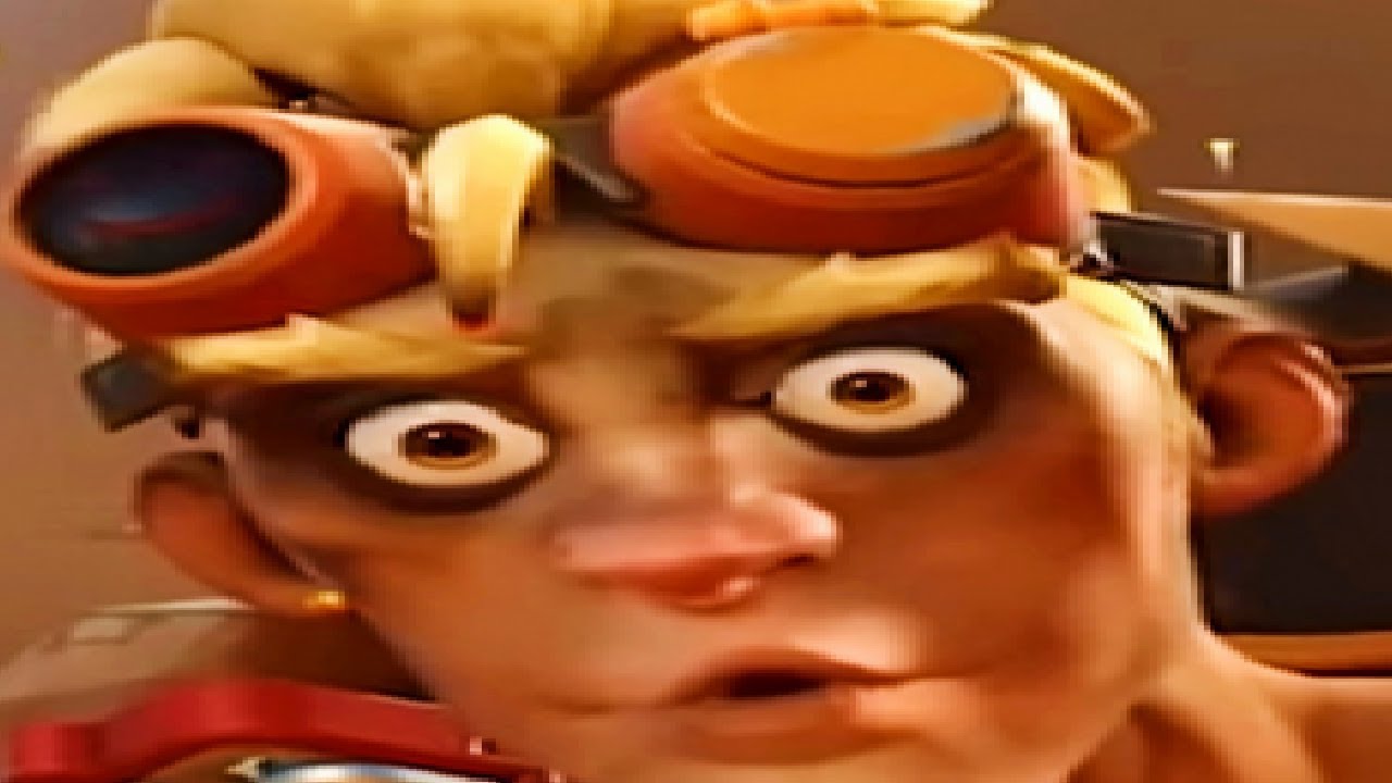 chad 1hp junkrat walks into fight to explode an ulting soldier - YouTube