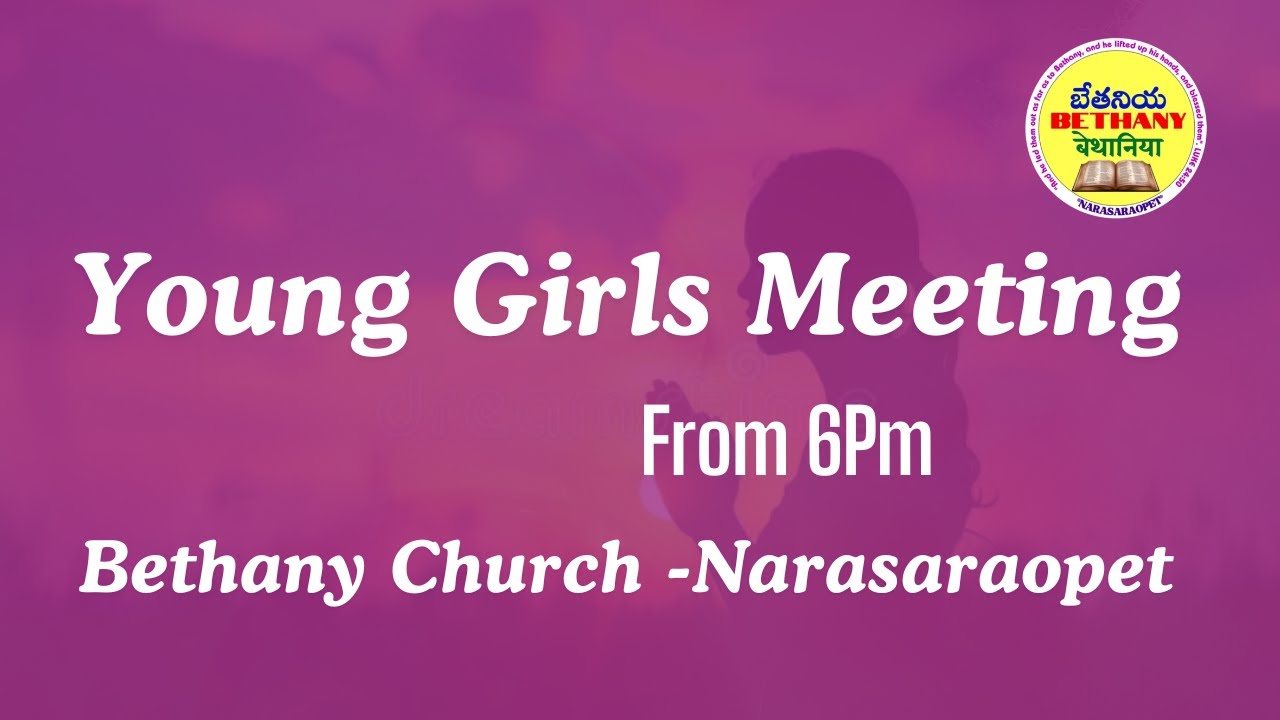 YOUNG SISTERS MEETING (05-03-2025) II SIS. SWAPNA SAMUEL RAJANNA GS # ...