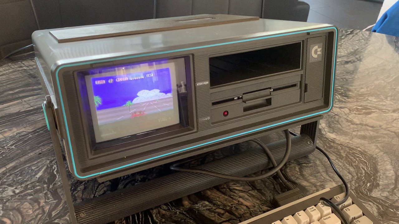 Commodore sx-64 original 1983 - YouTube