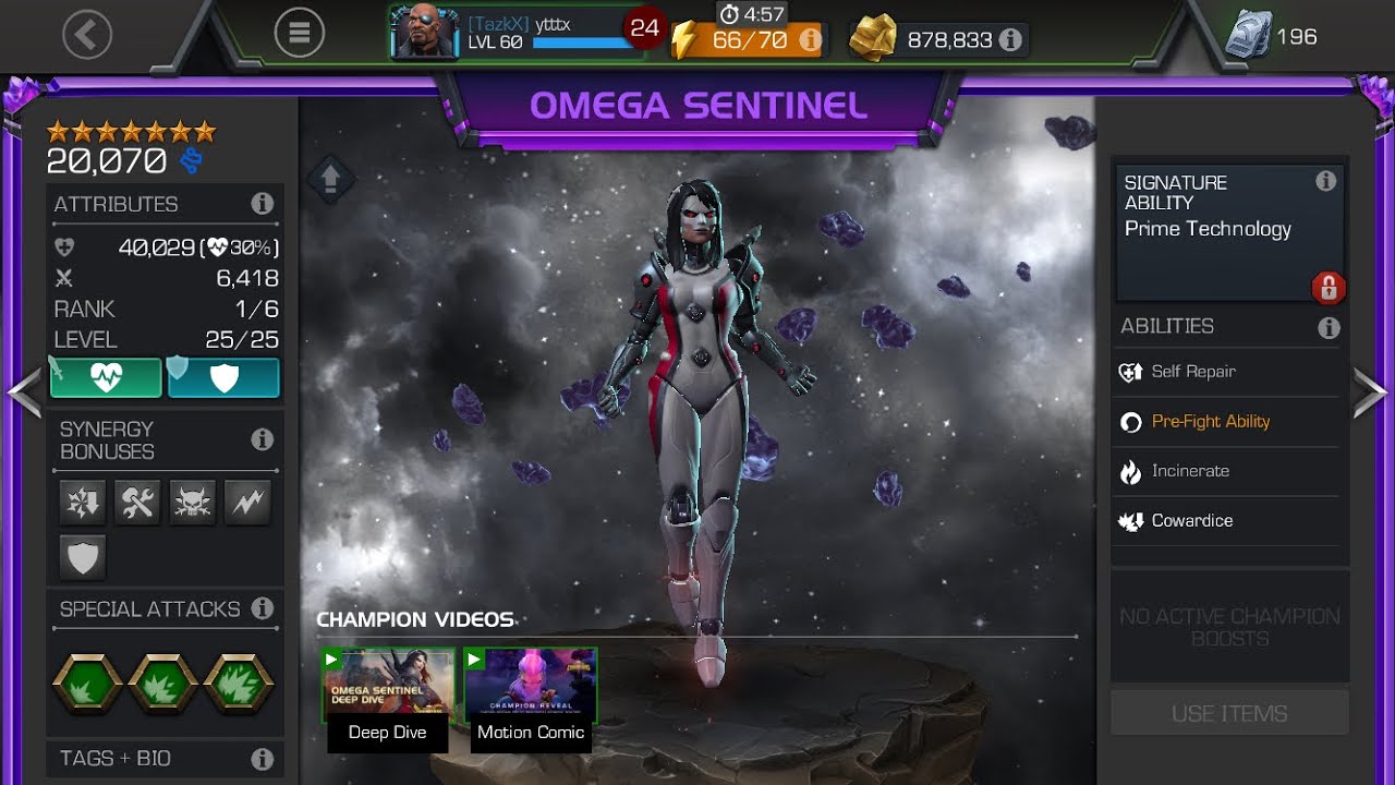 7 star omega sentinel doing work - YouTube