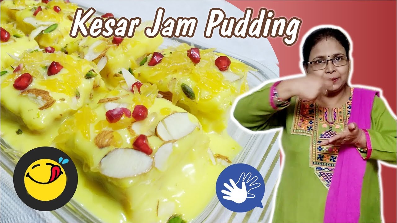 #10 Kesar Jam Pudding Recipe by Shikha | So Easy To Make - YouTube