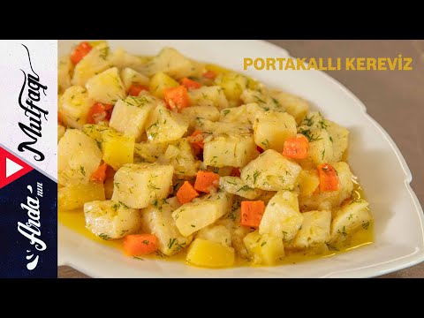 Zeytinyağlı Portakallı Kereviz I Arda'nın Mutfağı