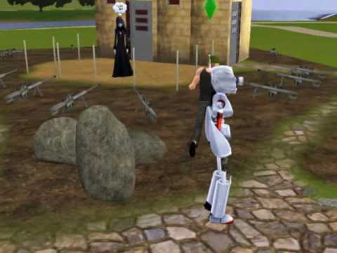 My robot army in sims 3 - YouTube