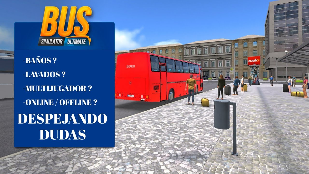 Como poner el wc Como lavar el bus Como jugar con amigos y mas Bus ...