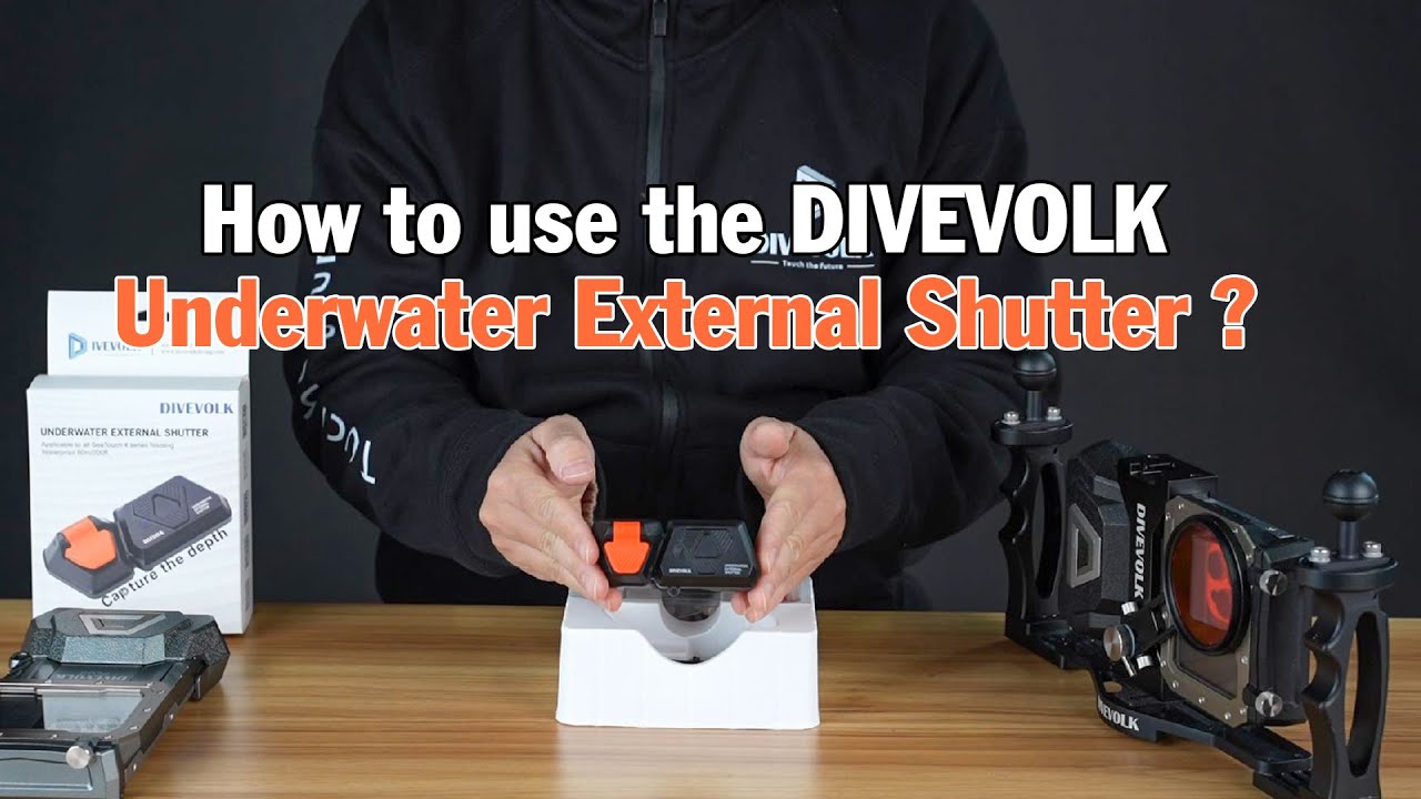 DIVEVOLK Underwater External Shutter Operation Video - YouTube
