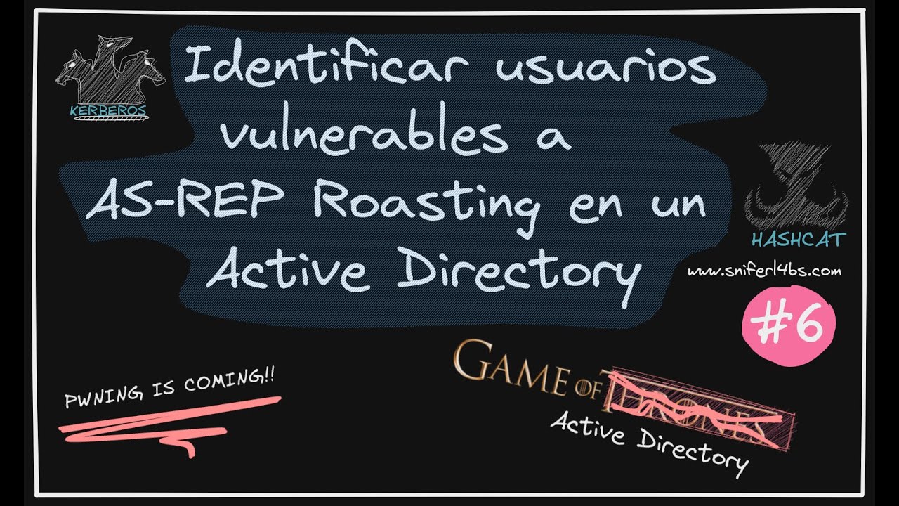 #6 Como realizar un ataque de ASREPRoast o AS-REP Roasting | GOAD - YouTube