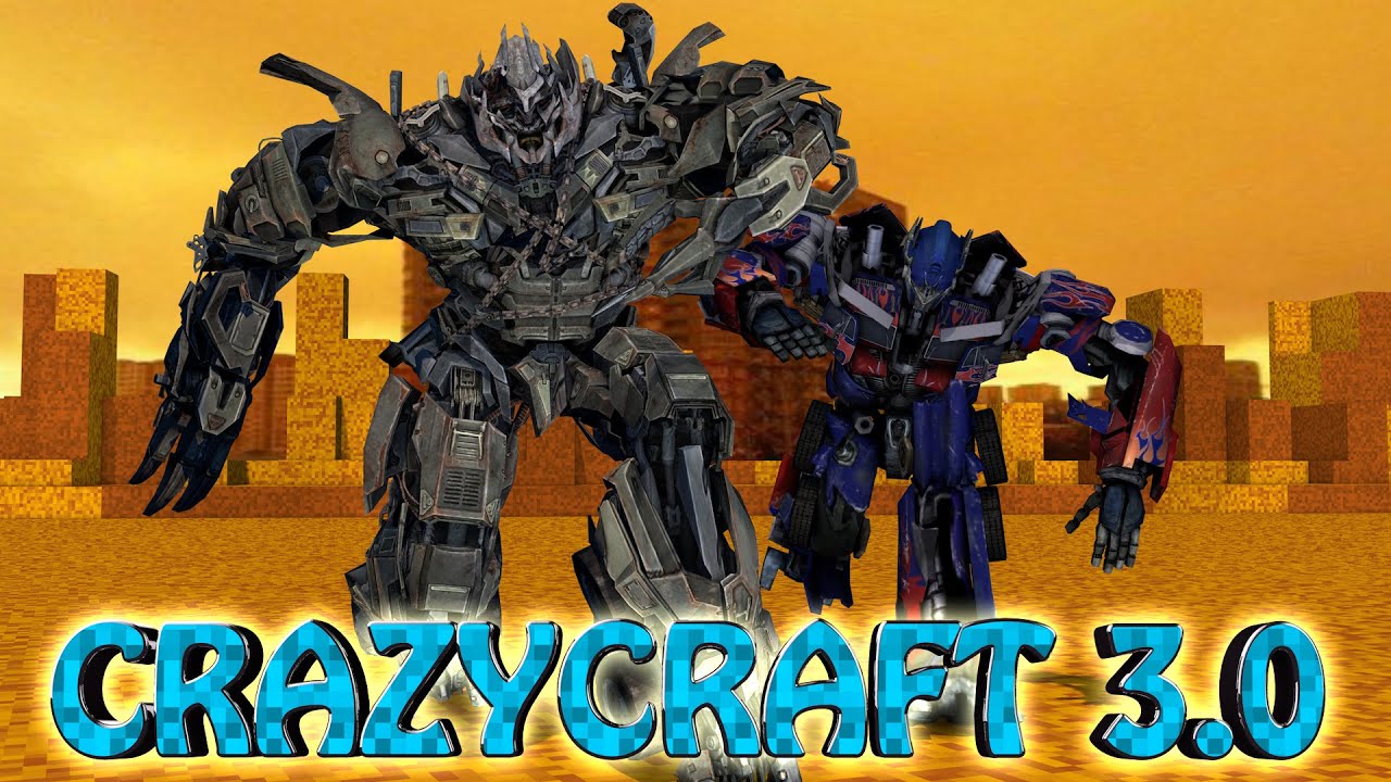 Minecraft | Crazy Craft 3.0 - Ep 10! "TRANSFORMING BEGINS" - YouTube