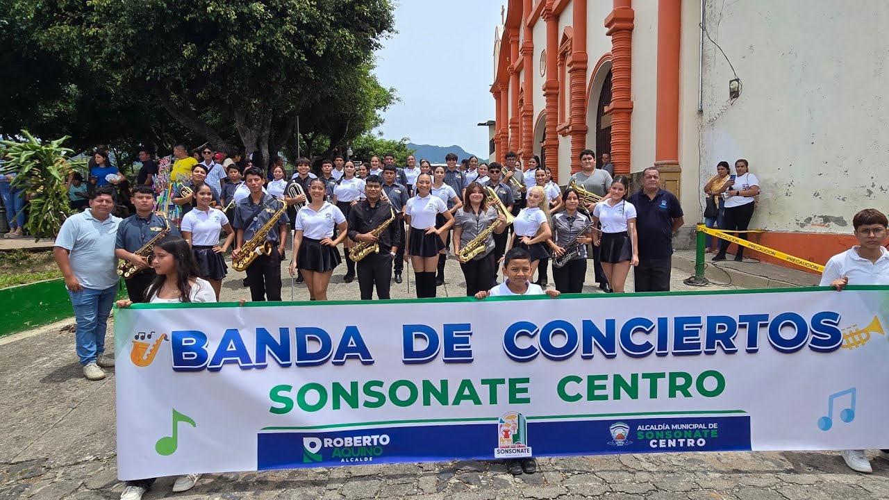 Banda Municipal de Sonsonate Centro en TACUBA Ahuachapán El Salvador ...