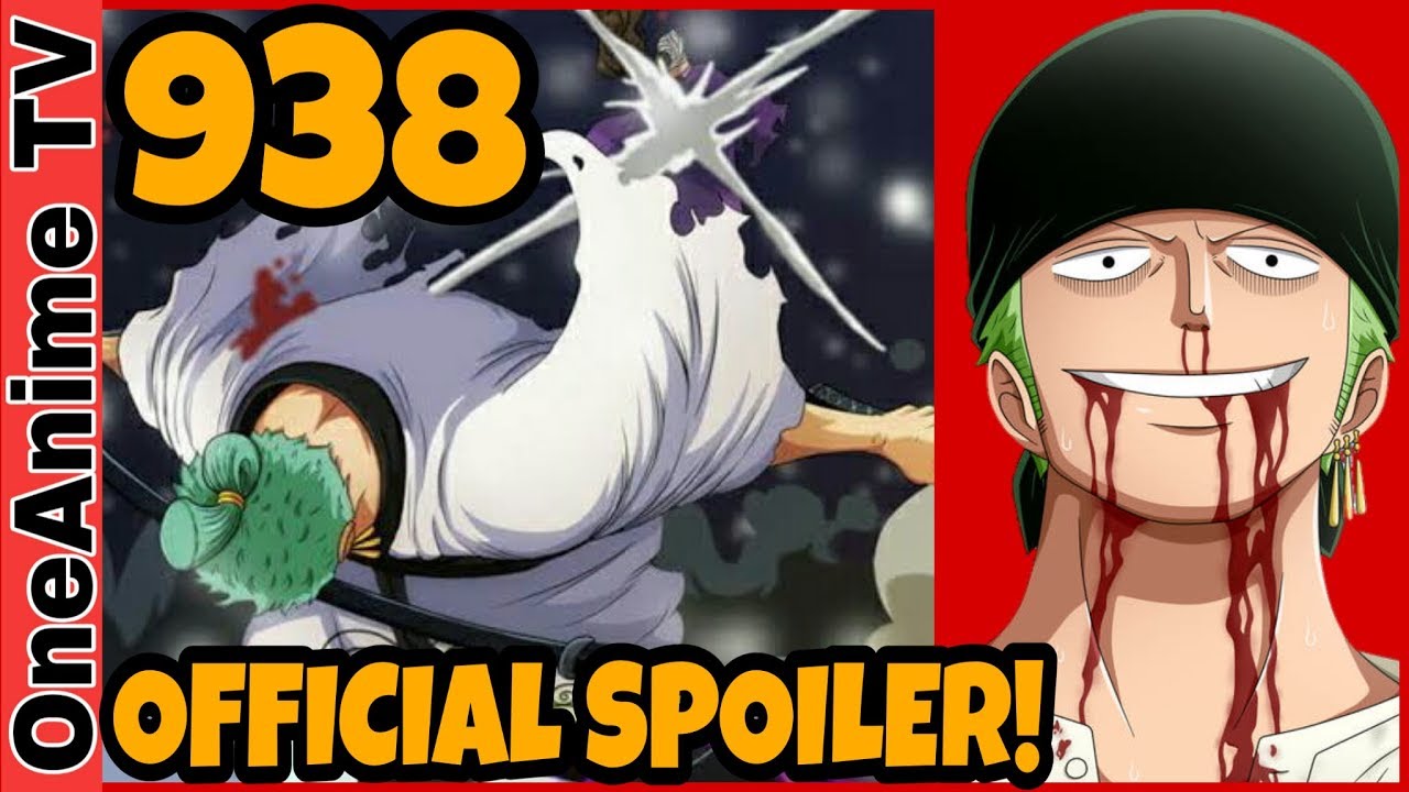One Piece Chapter 938 Official Spoilers! - YouTube