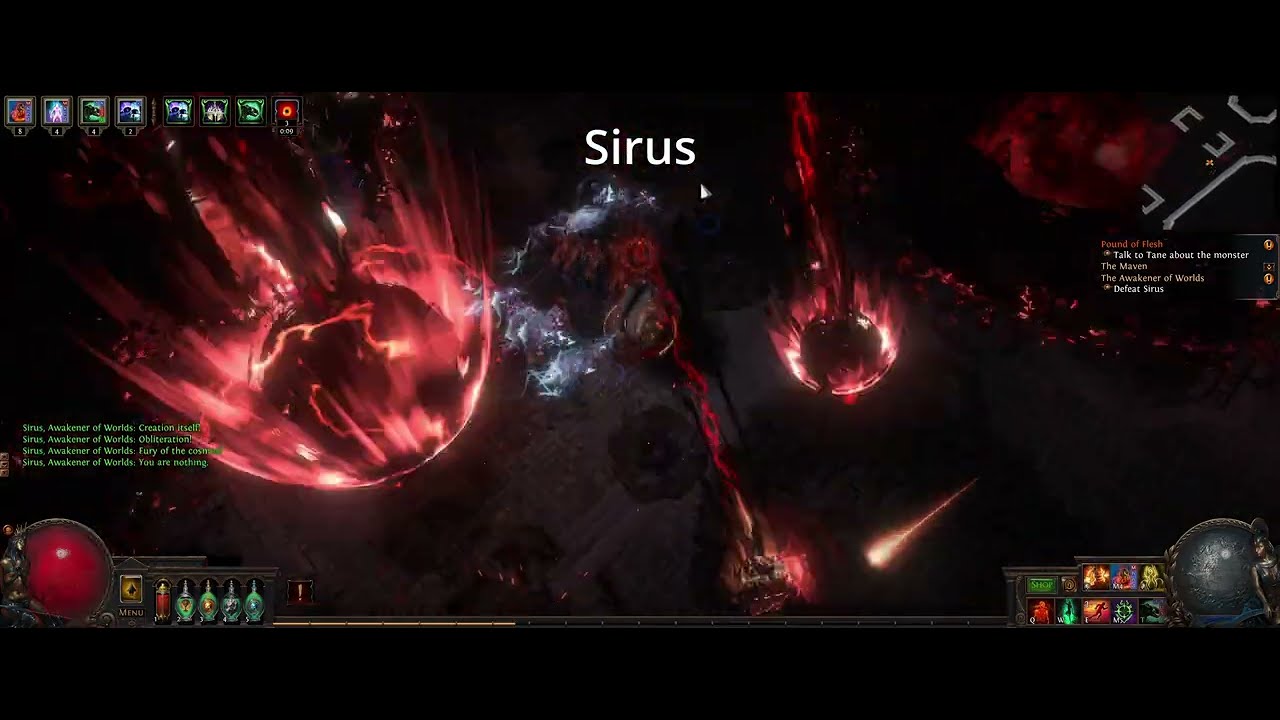 POE Carrion Golems Zombie vs Sirus - YouTube