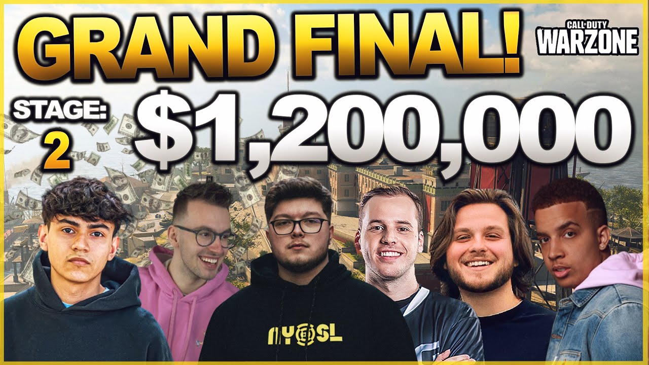 *GRAND FINAL* WARZONE $1,2M WSOW TOURNAMENT STAGE 2 NA FINALS ...