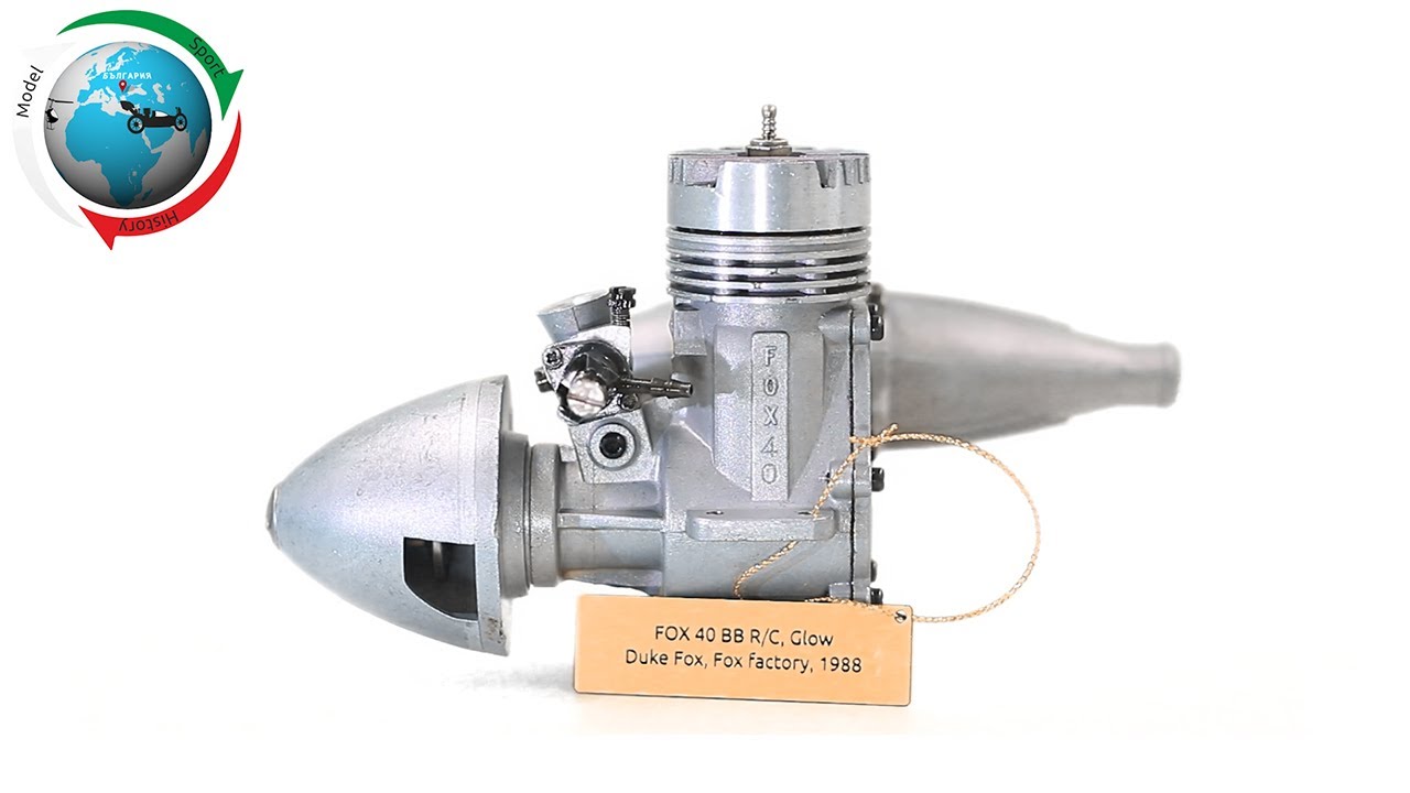 FOX .40 BB RC "STANDARD ", Glow, Duke Fox, Fox factory, USA, 1988 - YouTube