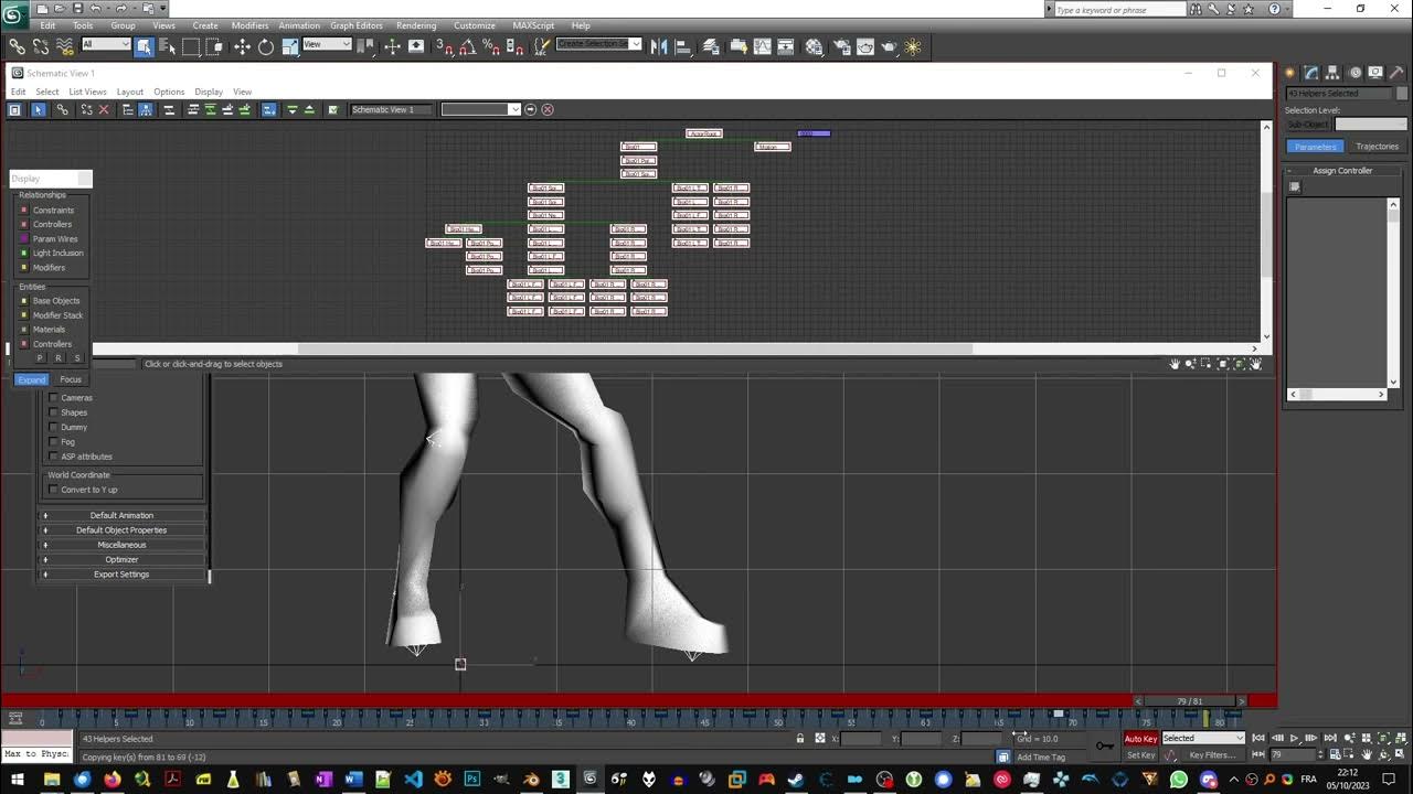 Tutorial MUA - Copying last keyframe to first keyframe for looping animations in 3DS Max - YouTube