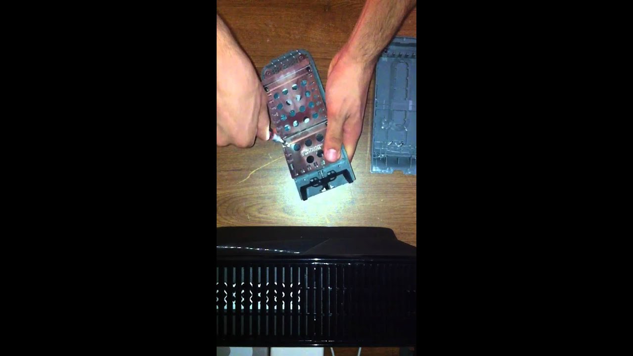 How to put old Xbox 360 hard drive into a new Slim Xbox 360 - YouTube