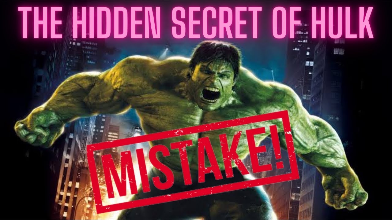 THE HIDDEN SECRET OF HULK AND MANY MORE FACTS | FACTS GURUJI | #facts ...