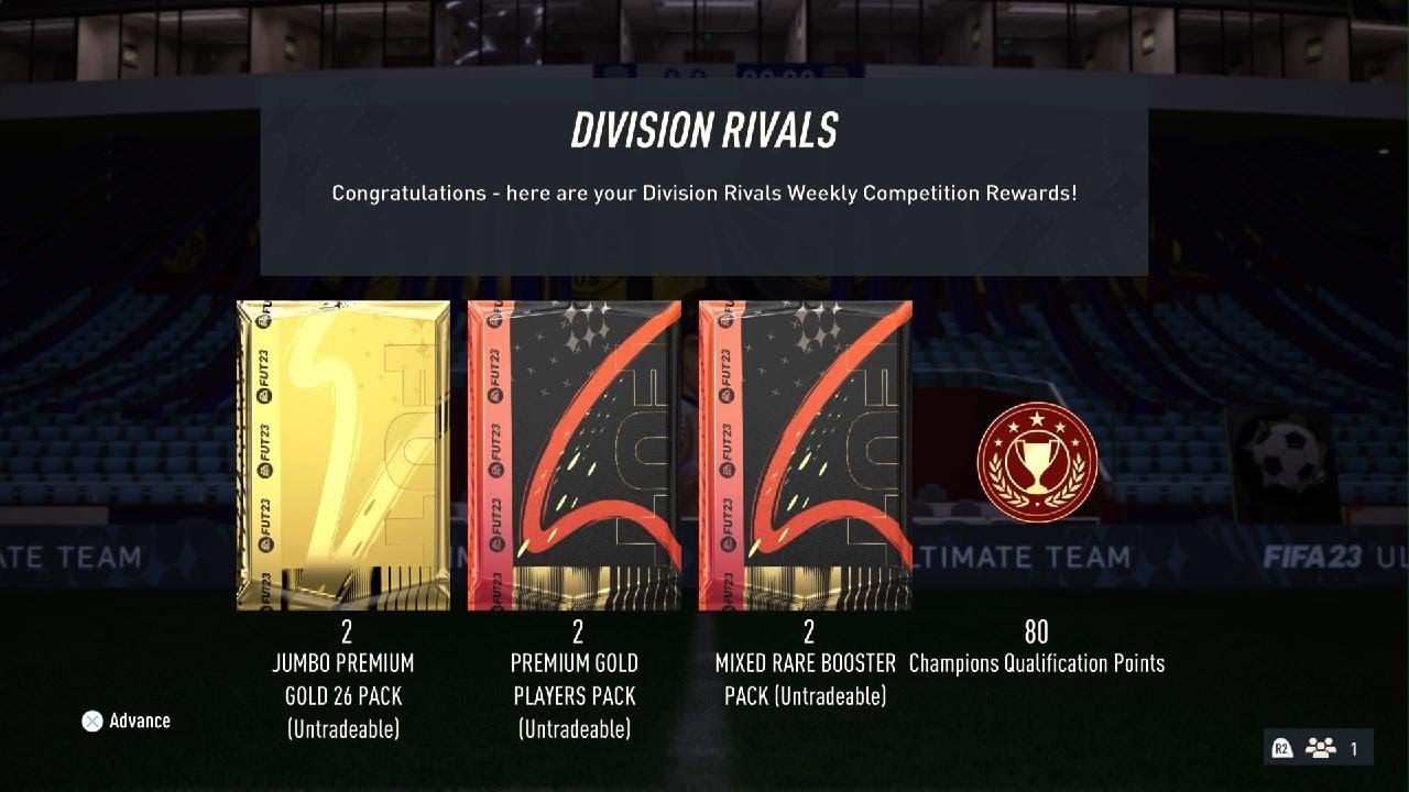 Division 8 Rivals Rewards FIFA 23 - YouTube
