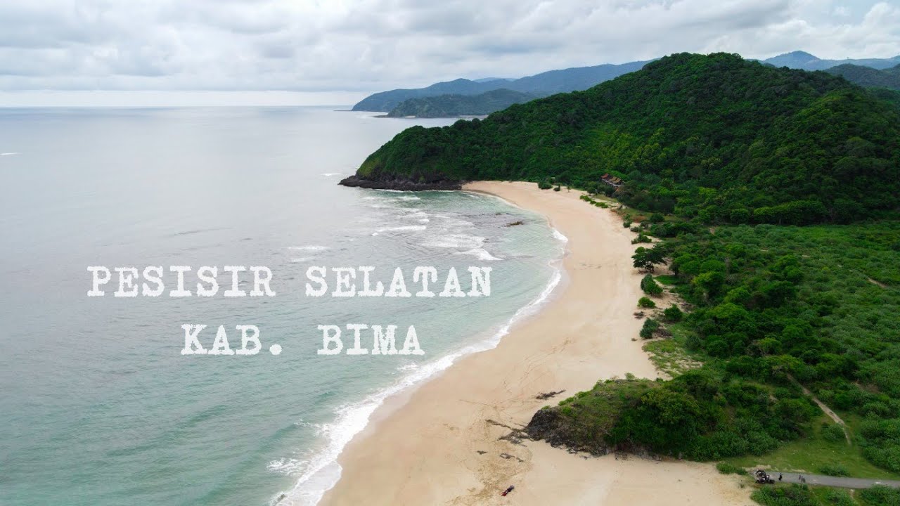 Video Drone Pantai Wane Kab. Bima - NTB - YouTube