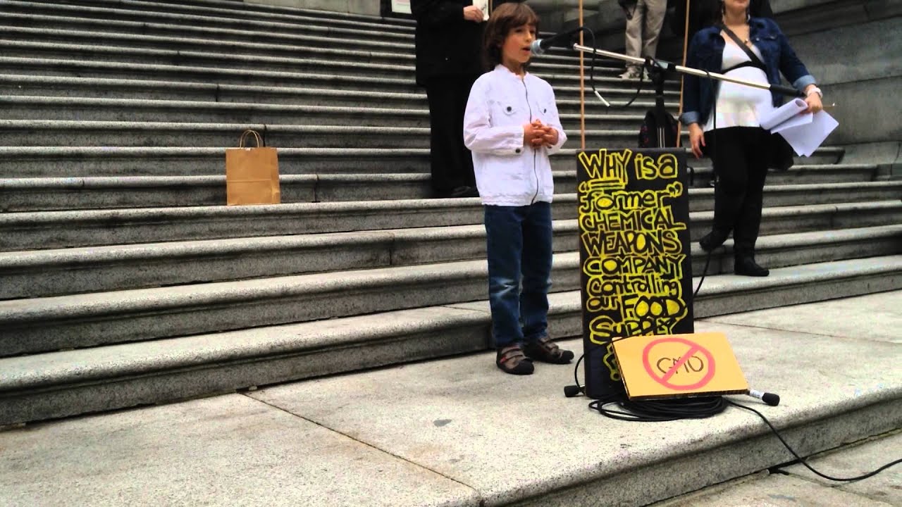 9 year old activist Daniel Bissonnette moves crowd at March Against ...