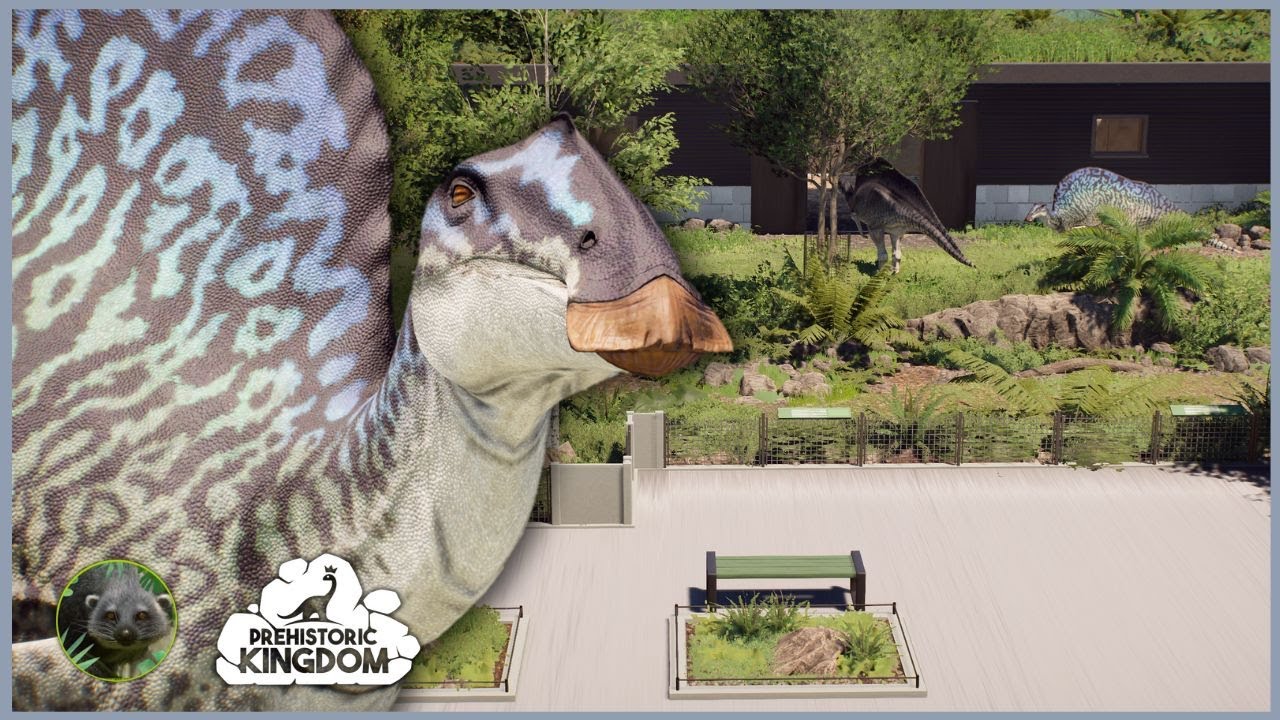 Incredibly Detailed OURANOSAURUS Enclosure in Prehistoric Kingdom ...