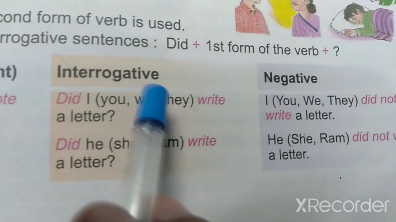 Class 8 English Tenses 06-06-2020 - YouTube