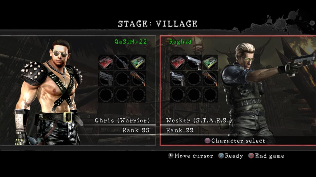 RE5 Mercenaries Village Stage 150x Combo Duo - YouTube