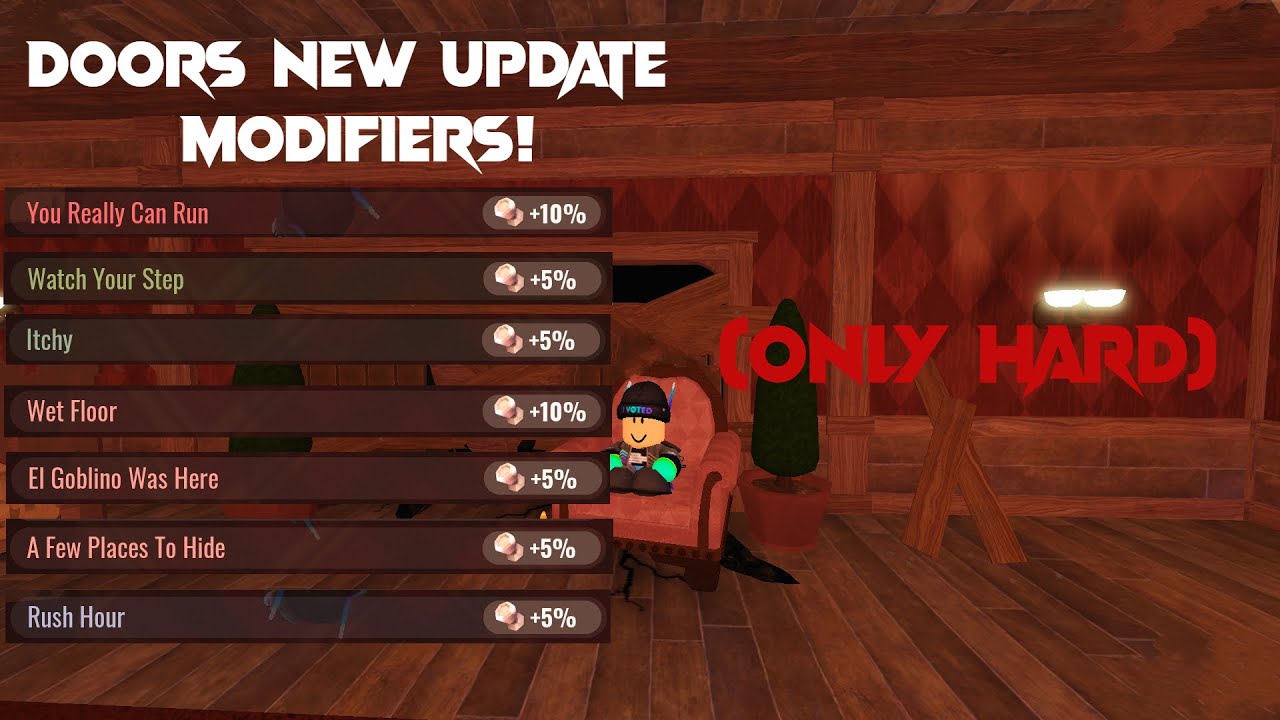DOORS NEW MODIFIER UPDATE (only hard) - YouTube