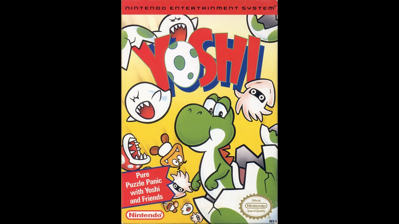 Opening to Yoshi 1991 NES Game - YouTube