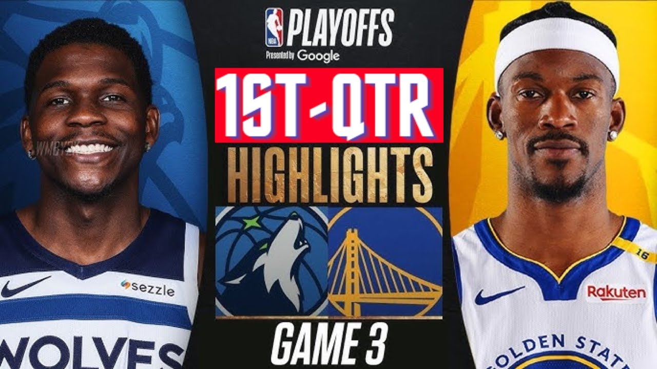 Golden State Warriors vs Minnesota Tmberwolves Full Highlights 1st Qtr ...