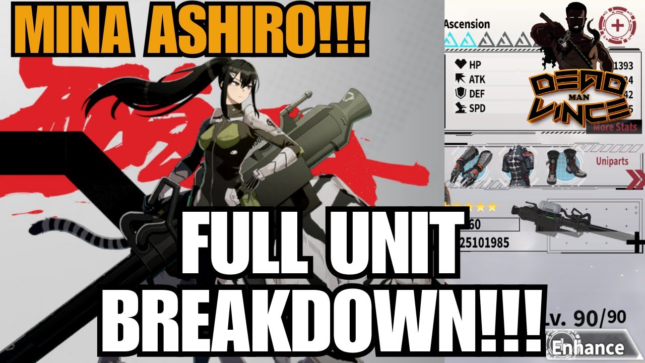 SHE'S A CERTIFIED SHOOTER!!! MINA ASHIRO FULL BREAKDOWN/BUILD ...