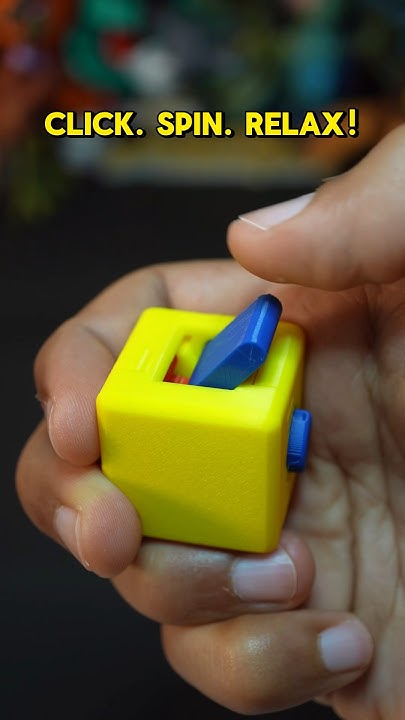 3D-Printed Fidget Cube. #3dprinting #fidget #cube - YouTube