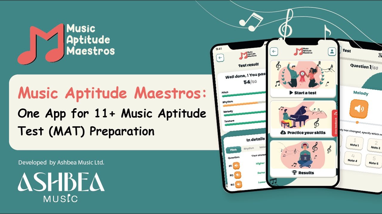 Music Aptitude Maestros: One App to help your child prepare for the 11 ...