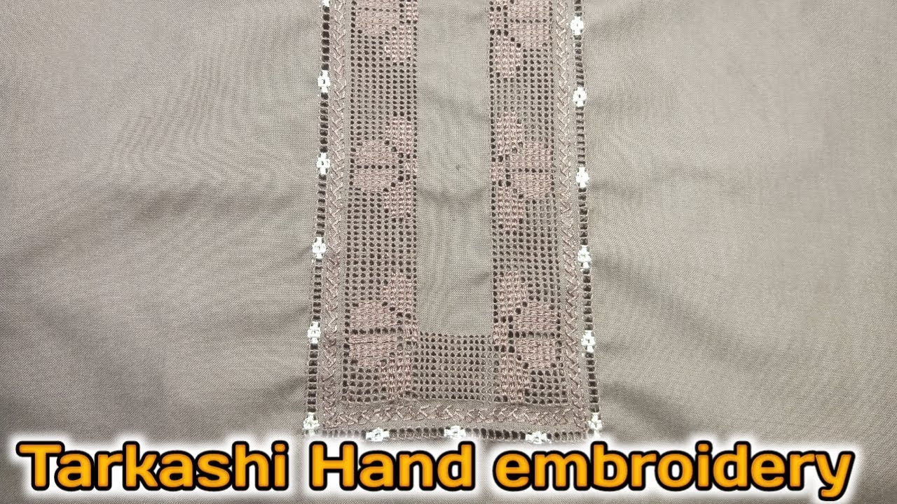Tarkashi ke Phool Wala Design | Hand embroidery flower design ...